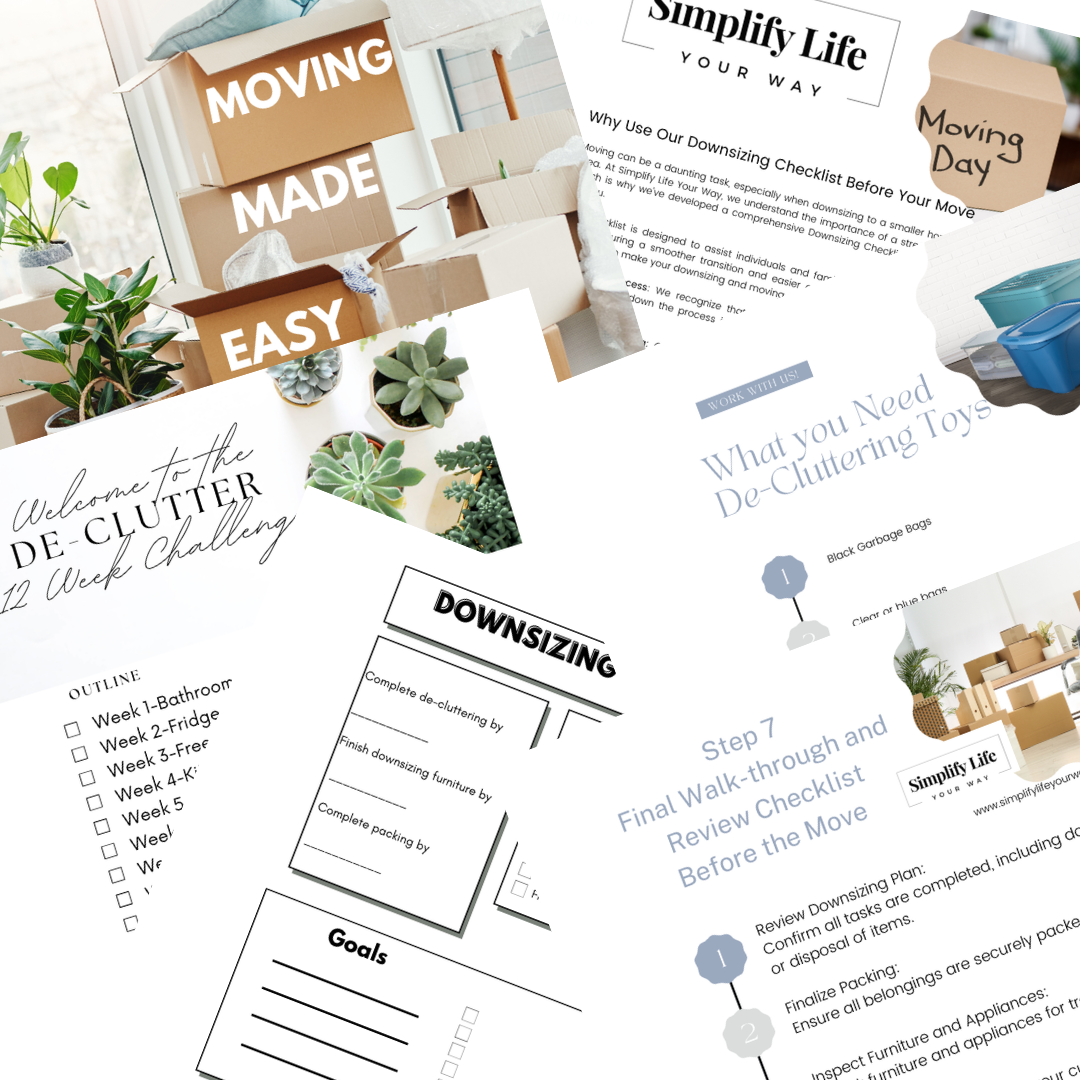 Printabes - Moving Checklist Move Made Easy – Simplify Life Your Way